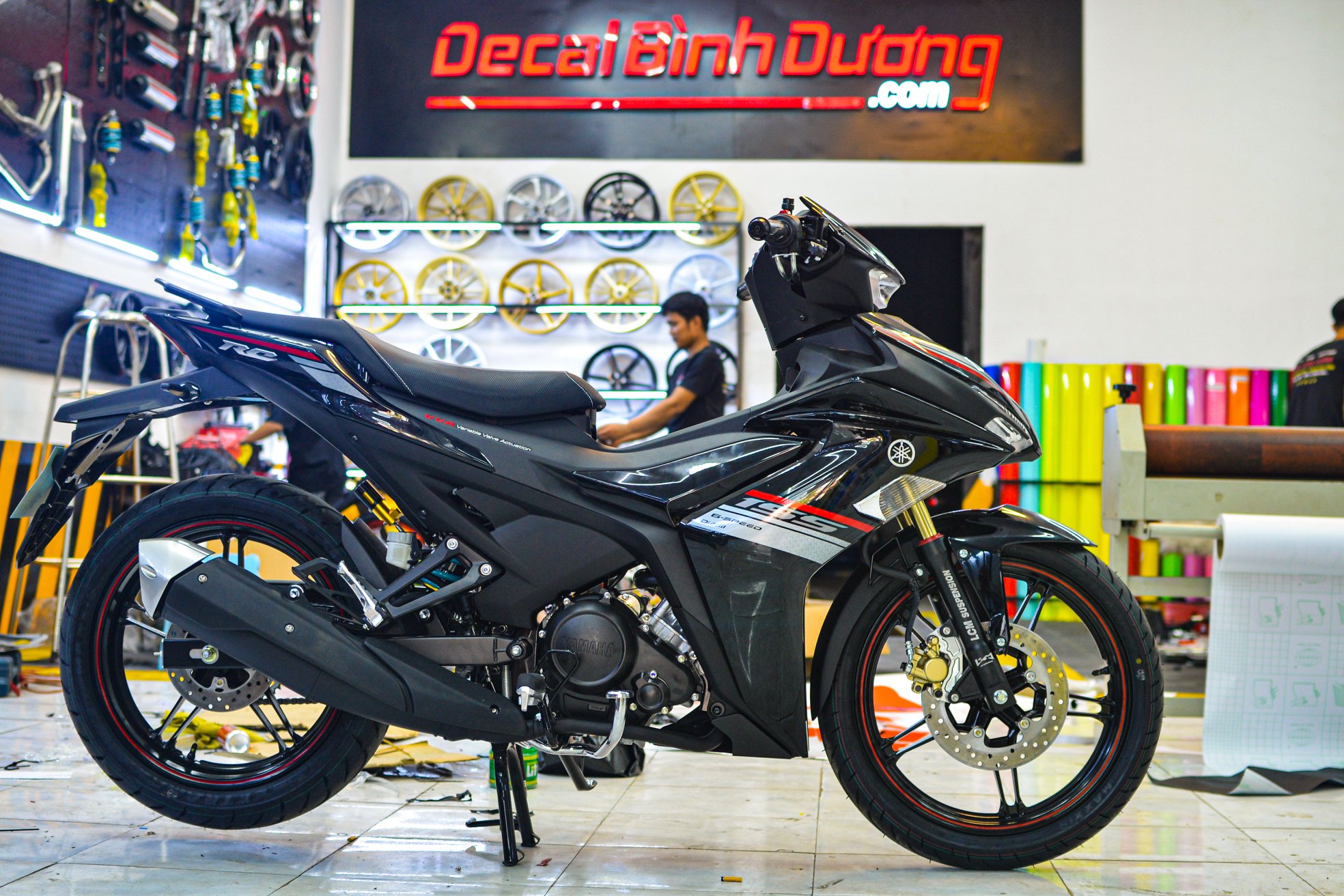 Exciter 155 VVA en Nh m Phi n B n Ho n H o